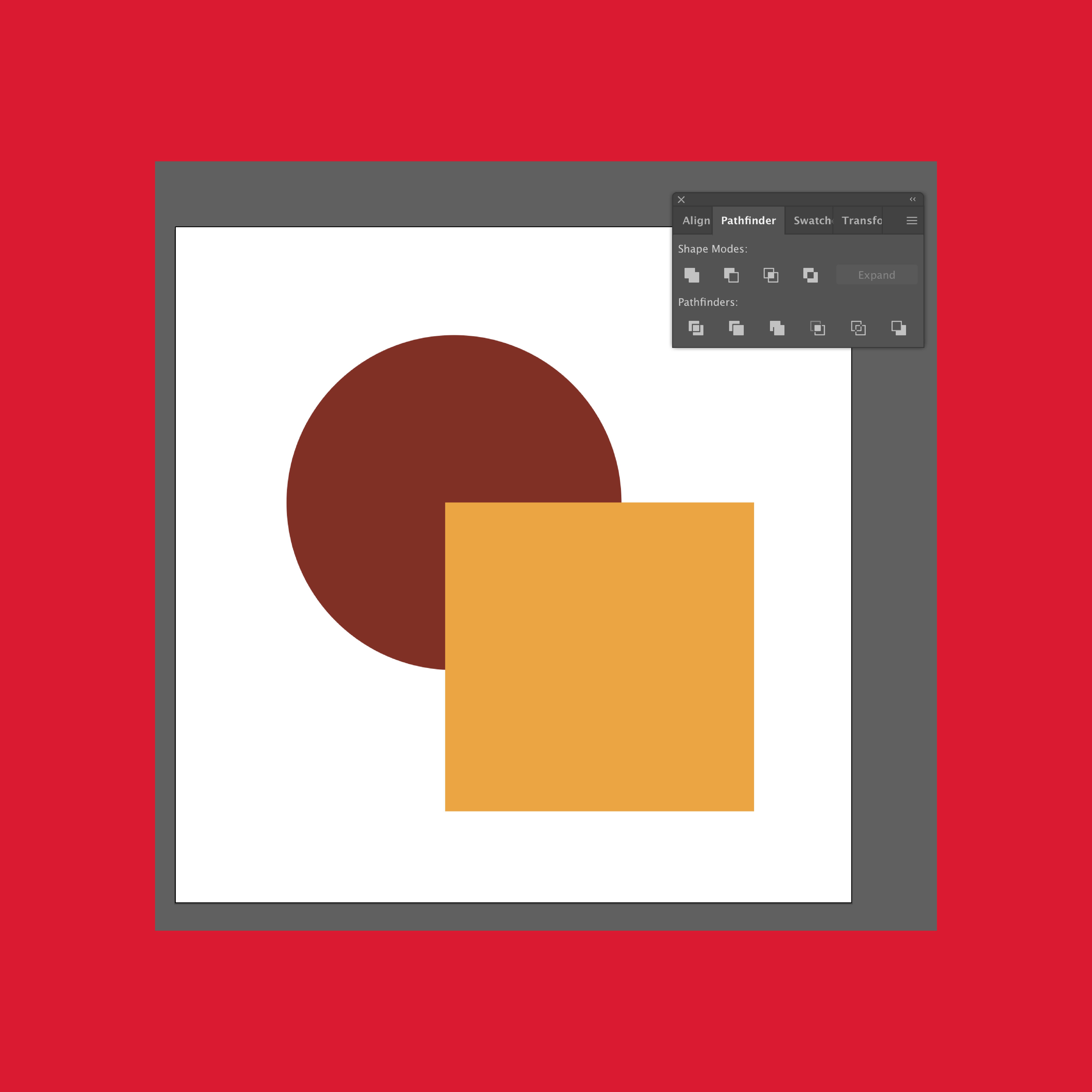 Illustrator Tutorial Cut Out A Shape From Another Pathfinder Tool illustrator-tutorial-cut-out-a-shape-from-another-pathfinder-tool