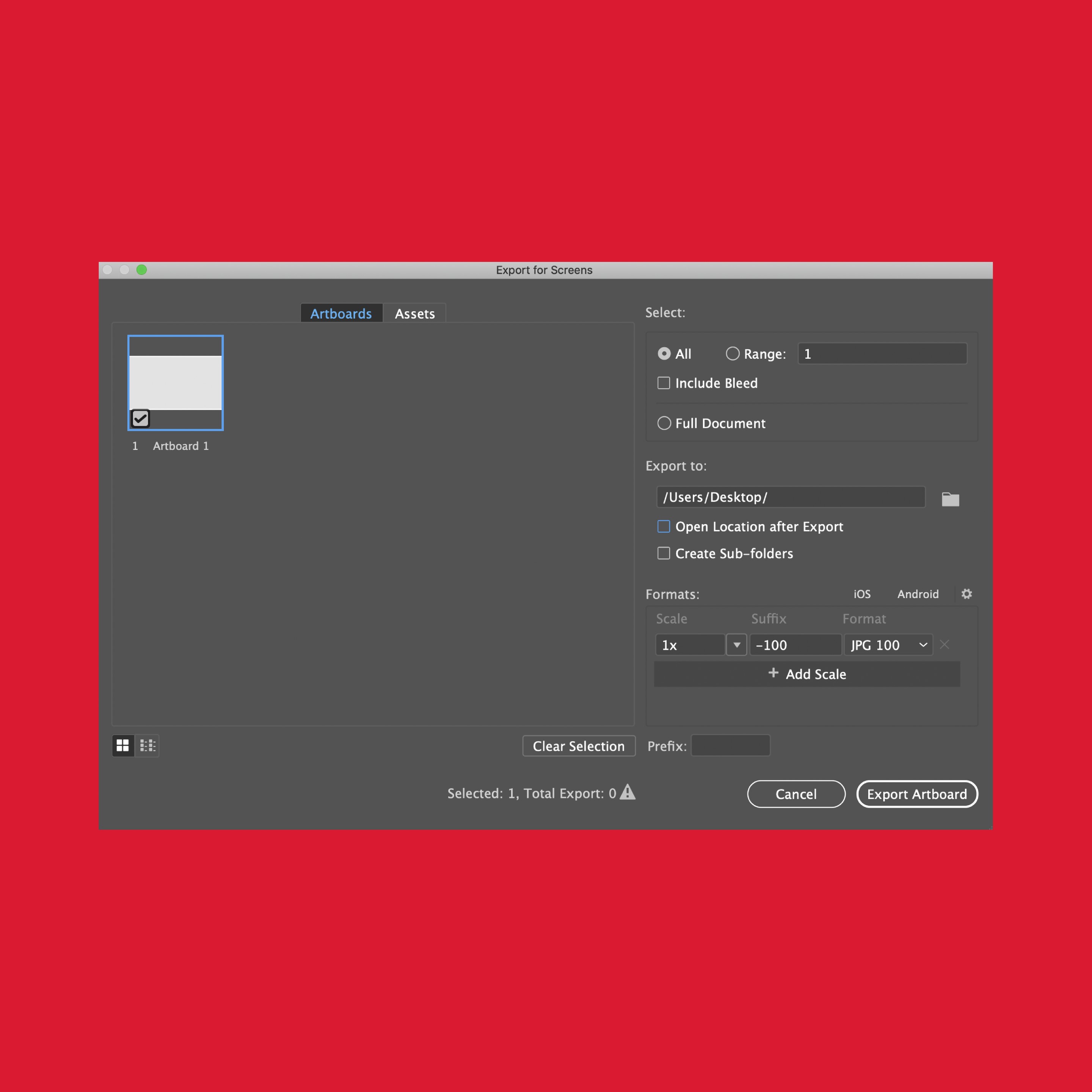 How to Export for Web using Illustrator